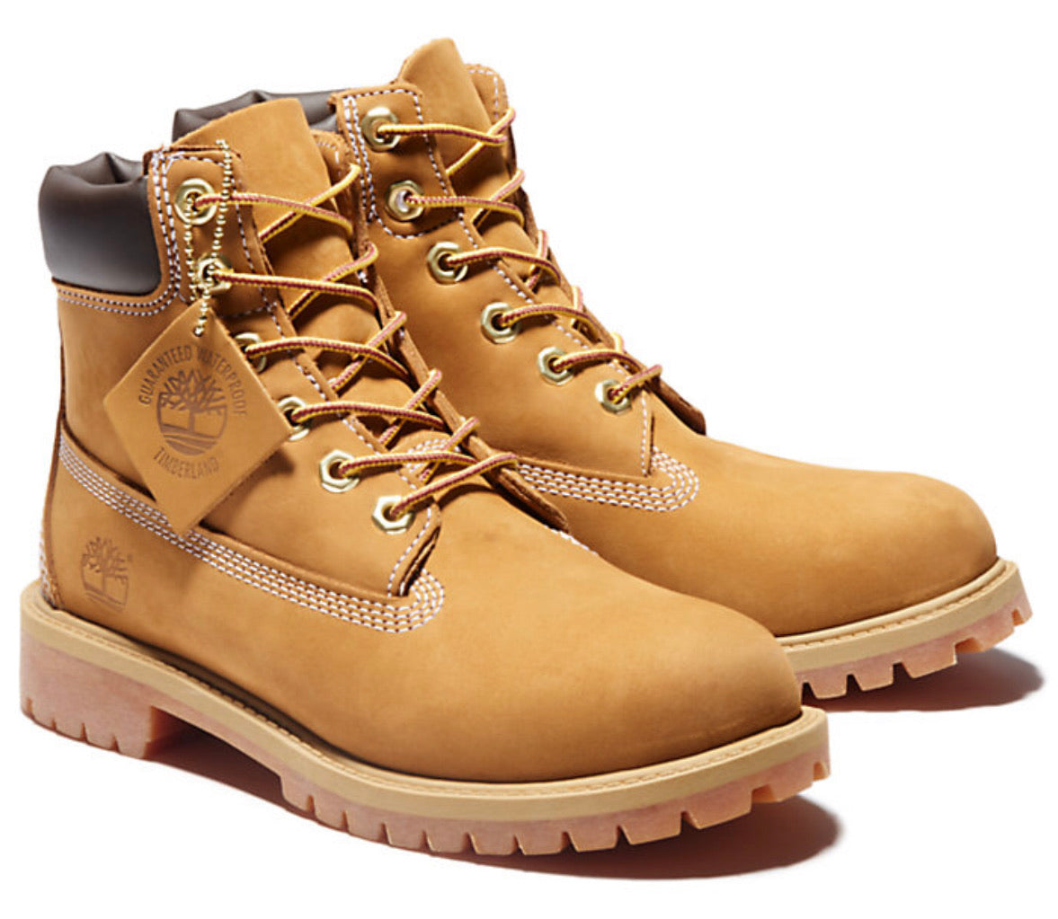 Timberland 6 Inch Premium Stiefel Junior wheat 12909 Perplex Shoeplex